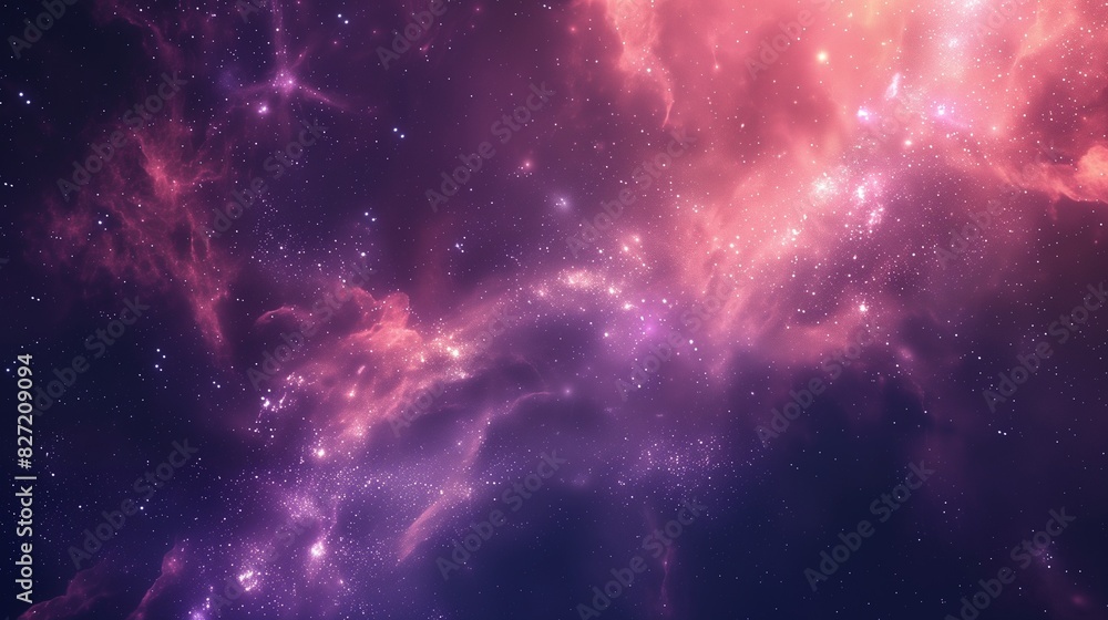 A stunning space-inspired wallpaper featuring a mesmerizing color ...