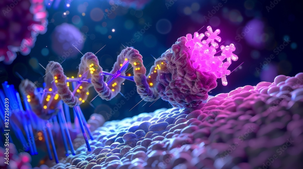 Gene Editing with CRISPR-Cas9 Targeted DNA Modifications Stock ...