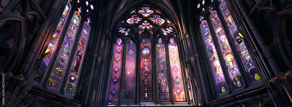 Gothic Architecture Background with Intricate Details,Eerie Gothic ...