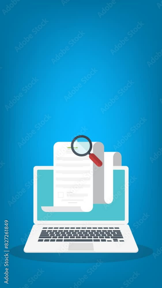 Document inspection. Online digital document inspection or assessment ...