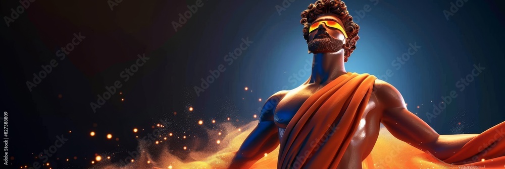 Iconic Sculpture Blending Ancient Greek and Roman Mythology with ...