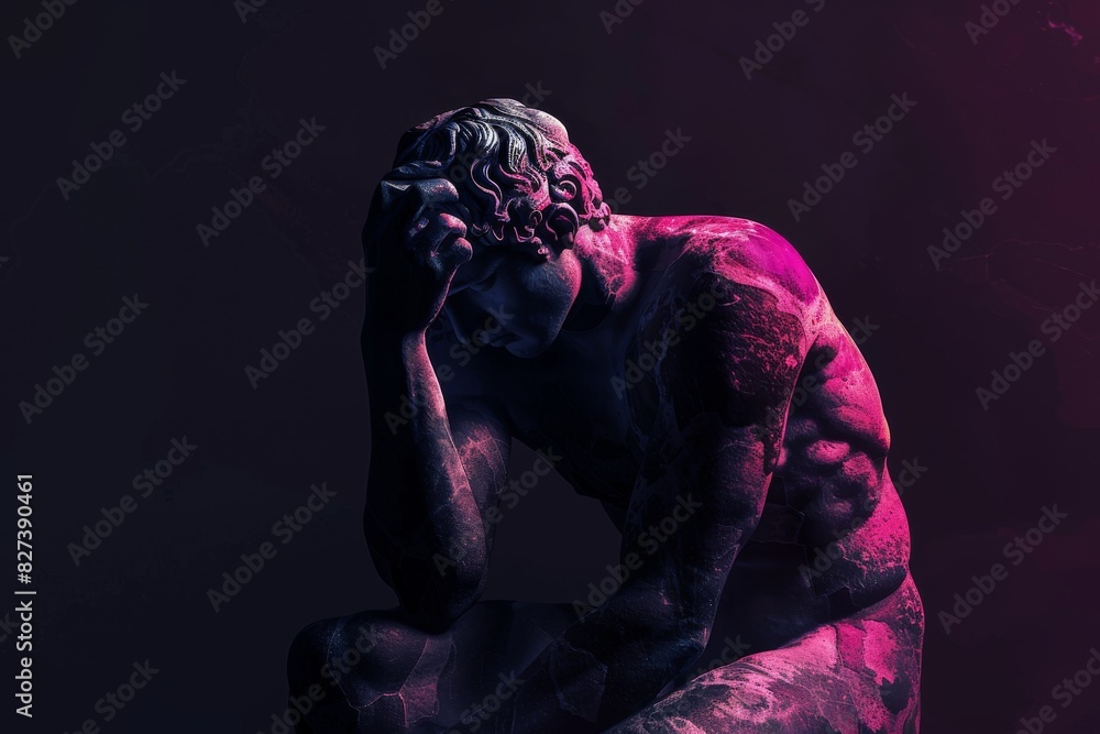 Iconic Sculpture Blending Ancient Greek and Roman Mythology with ...