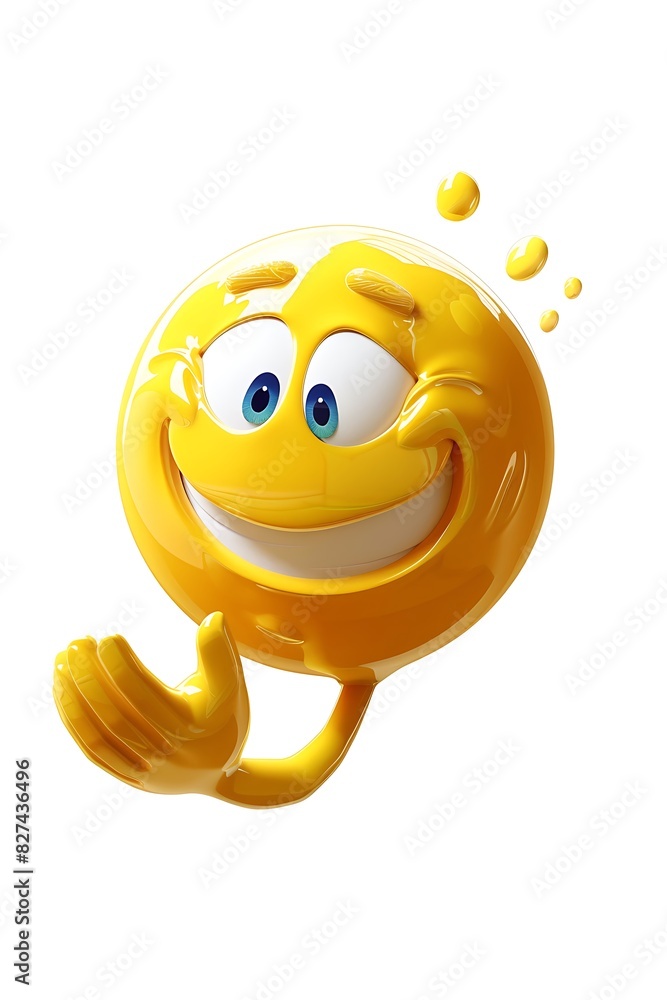 clapping emoji on a bright white background with space for copy The ...