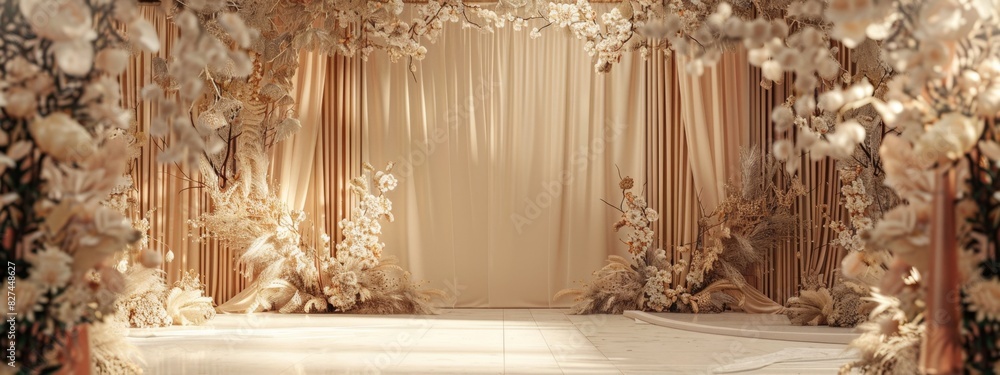 Elegant Ivory Background: Versatile and Timeless. Perfect for Wedding ...