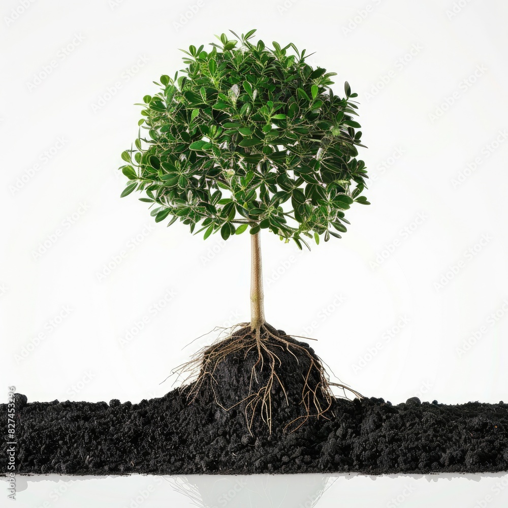 Inverted Life: Topiary Tree of Life Growing Upside Down into ...