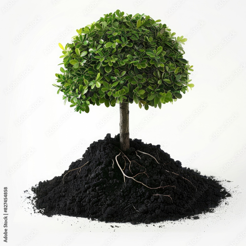 Inverted Life: Topiary Tree of Life Growing Upside Down into ...