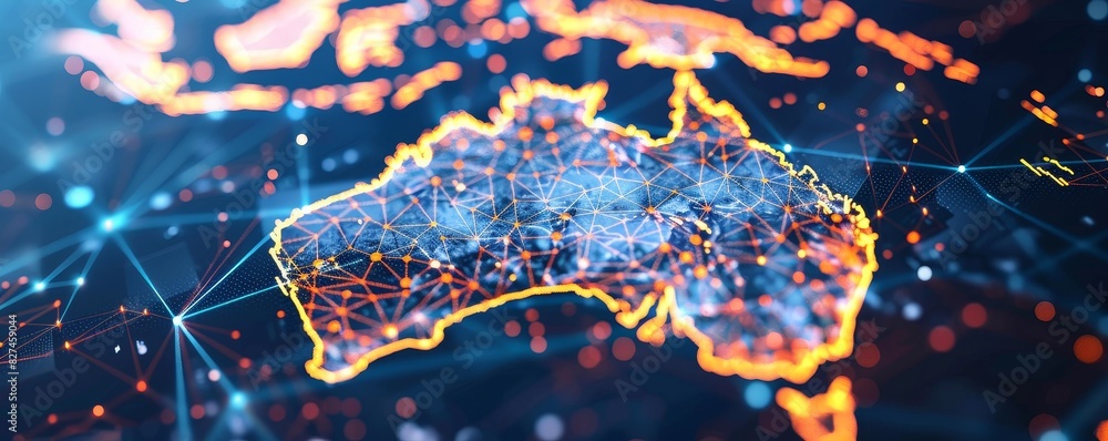 Digital Map of Australia: Global Connectivity, Data Transfer, and Cyber ...