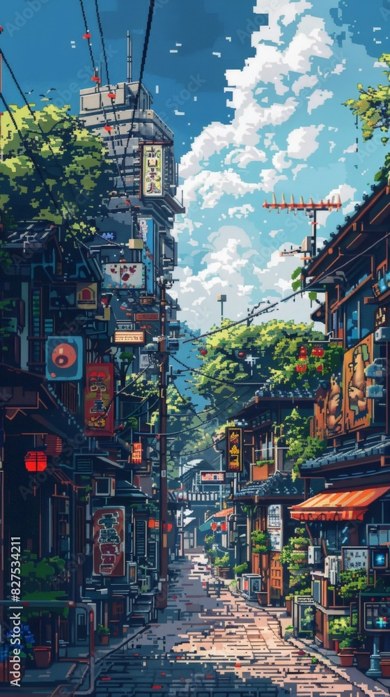 Embrace the digital revolution with our LoFi pixel art collection ...