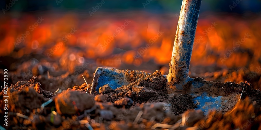 Evaluating Soil Quality For Agricultural Use Concept Soil Sampling