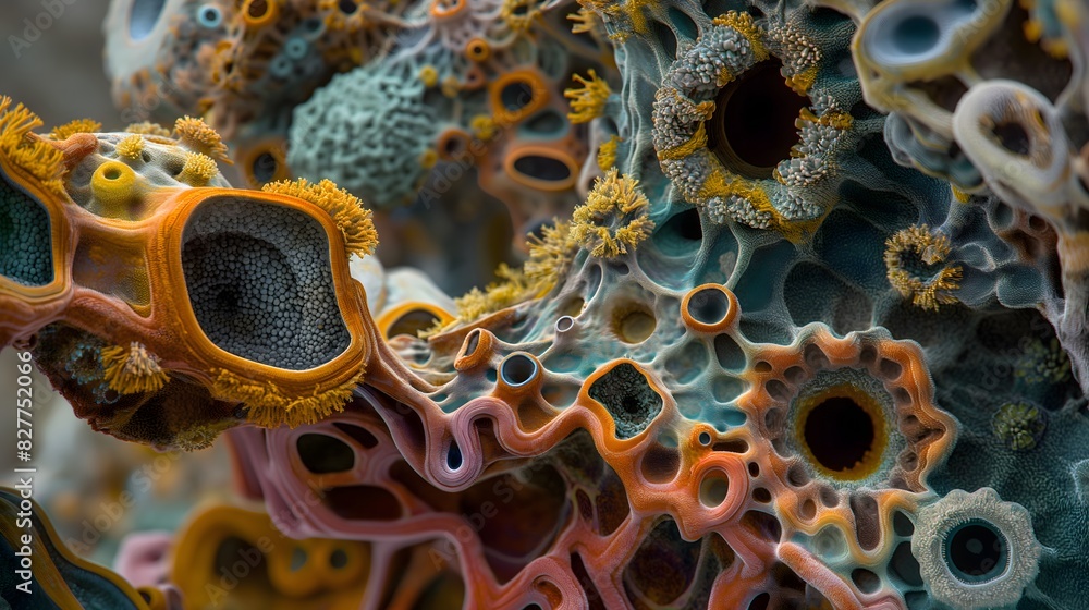 3. **Microscopic Landscapes**: Showcase super macro photographs of ...