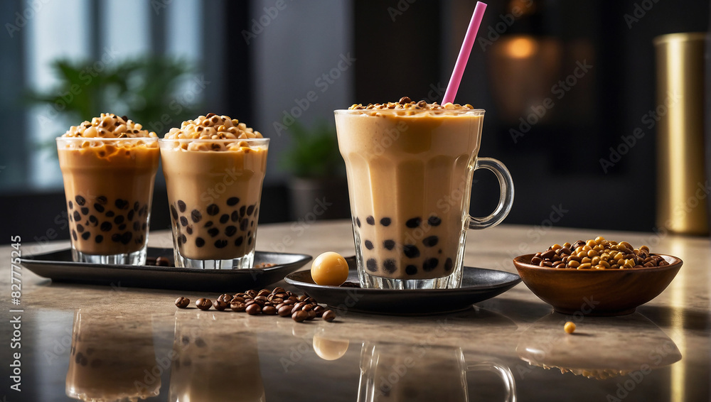 Carajillo bubble milk tea recipe,colombian coffee liqueur with ...