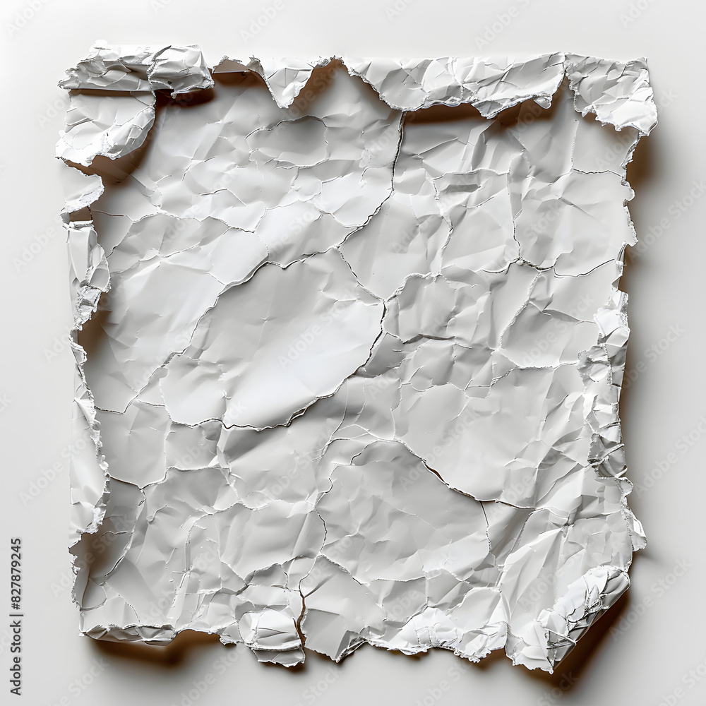 Ripped paper border frame png on diy isolated on white background ...