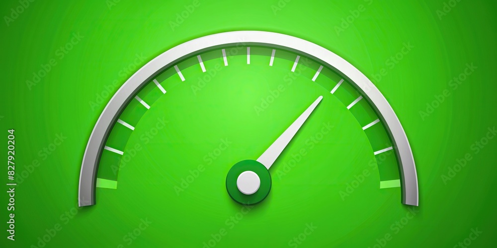 Minimal cartoon arrow point credit scale speed low status green ...