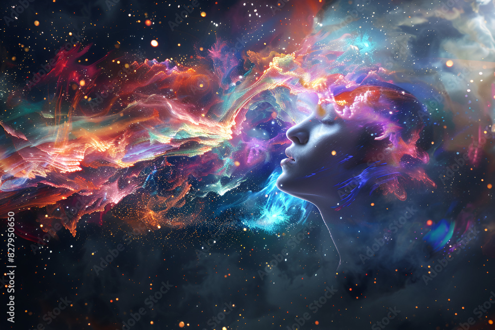 annual collective mind concept art exploding mind inner world dreams ...