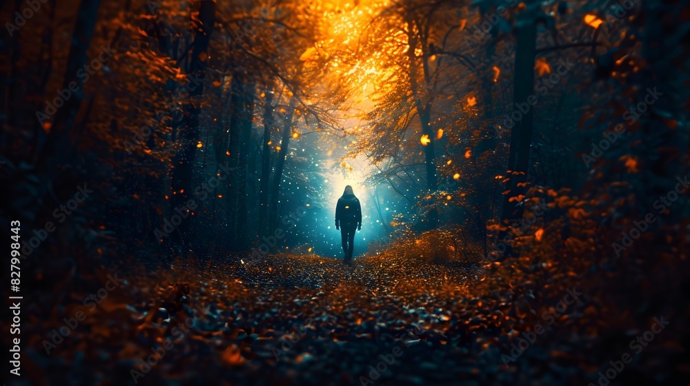 Into the Unknown: Exploring the Dark Forest with a Dim Light ...