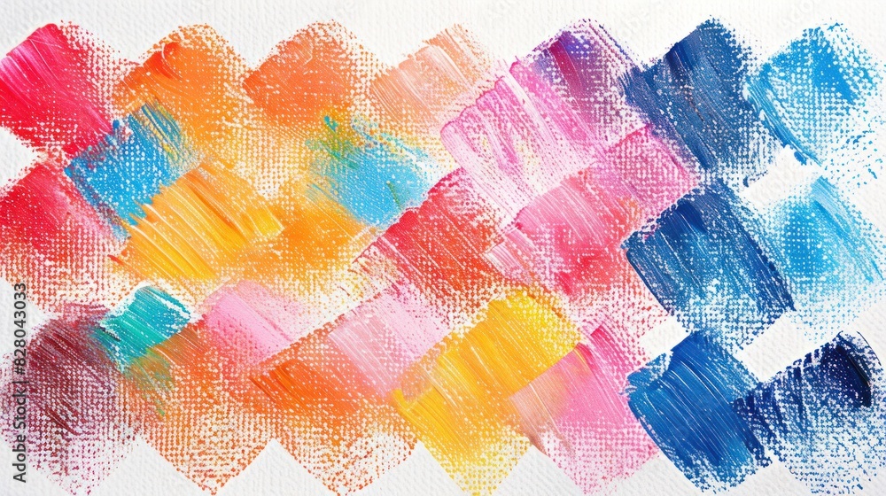 ภาพประกอบสต็อก Hand drawing of colorful calligraphy and cross-hatching ...