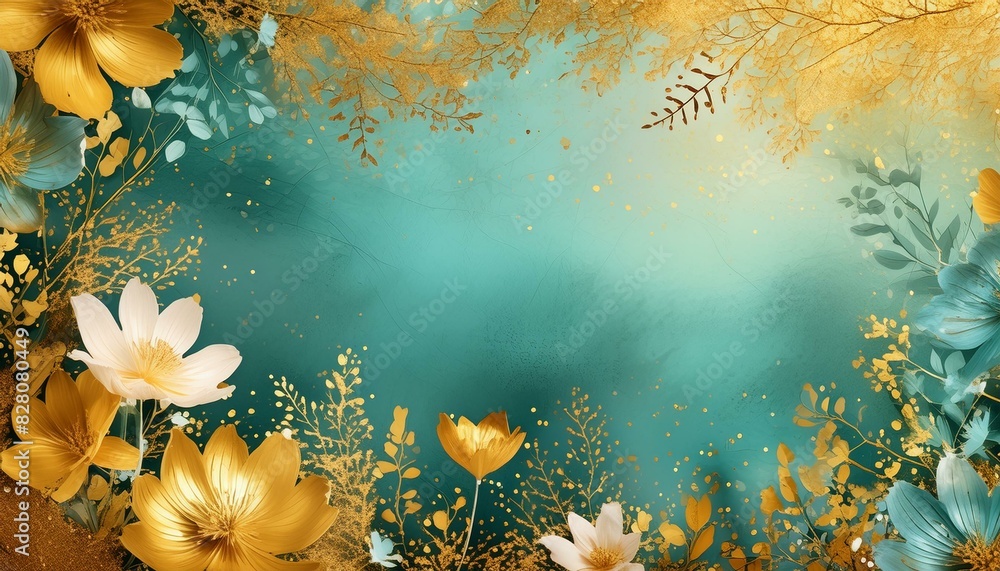 flower frame border was created for Sarah, designed in a rustic texture ...