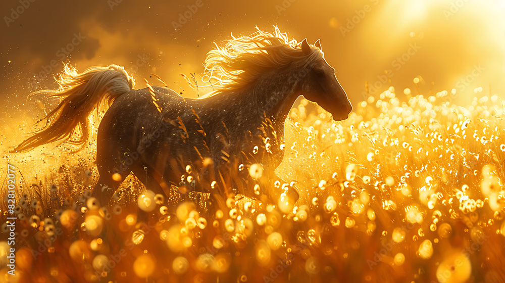 illustration of a mythical creature known as a centaur with the body of ...