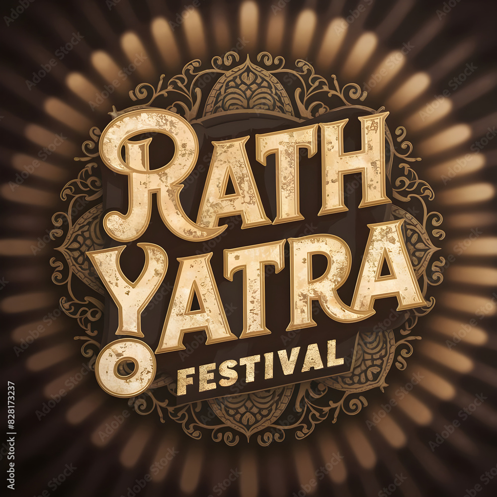 Rath Yatra Festival of Typography Rath Yatra or Ratha Yatra the annual ...