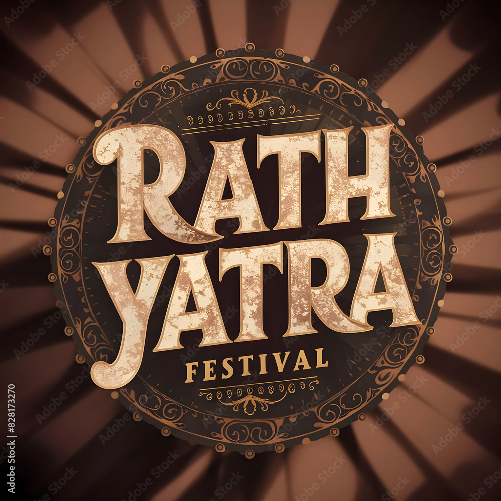 Rath Yatra Festival of Typography Rath Yatra or Ratha Yatra the annual ...
