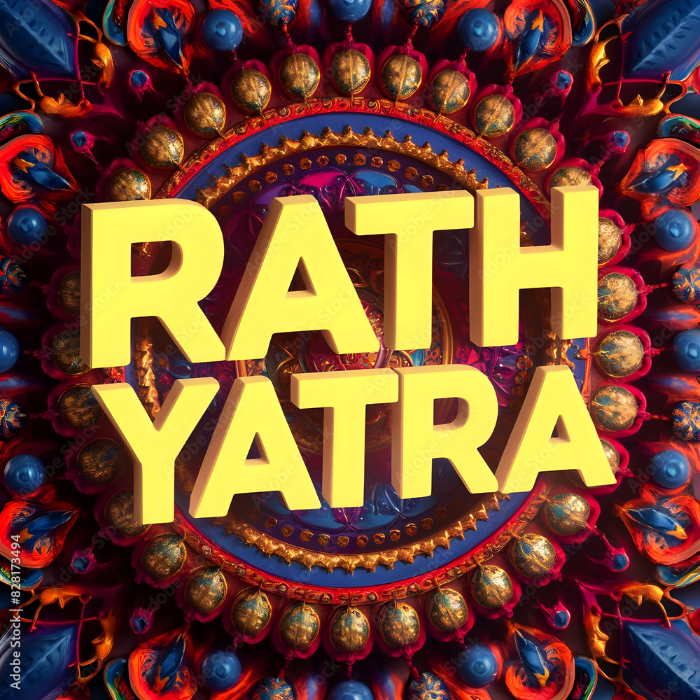 Rath Yatra Festival of Typography Rath Yatra or Ratha Yatra the annual ...