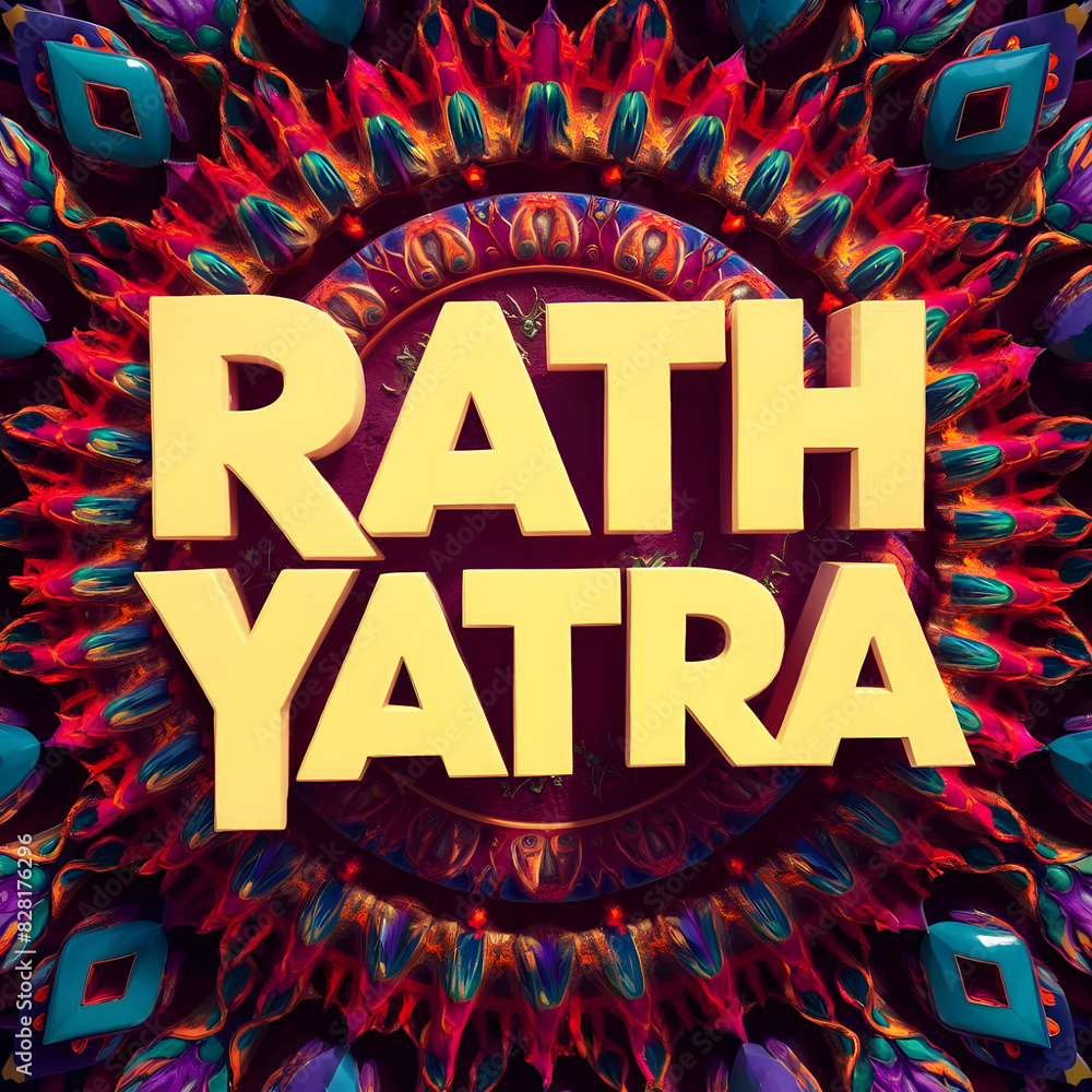 Rath Yatra Festival of Typography Rath Yatra or Ratha Yatra the annual ...