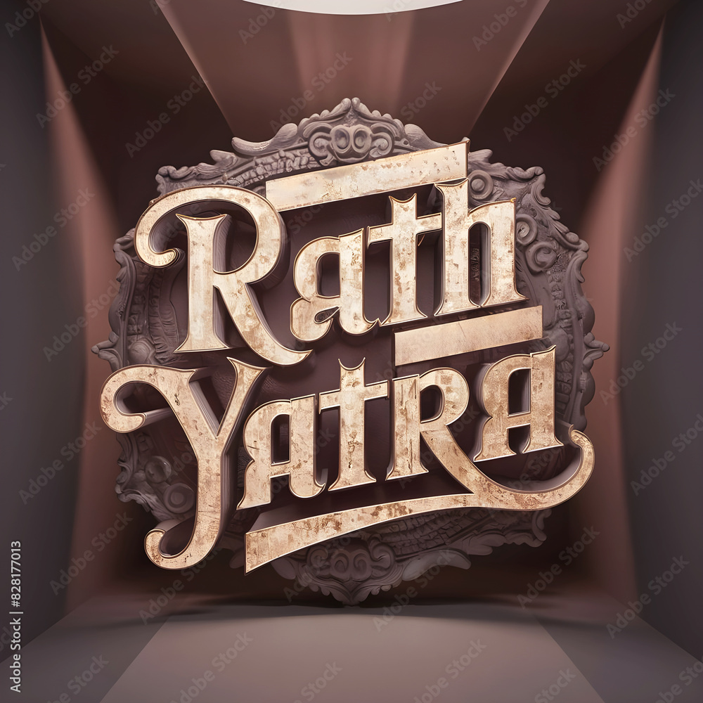 Rath Yatra Festival of Typography Rath Yatra or Ratha Yatra the annual ...