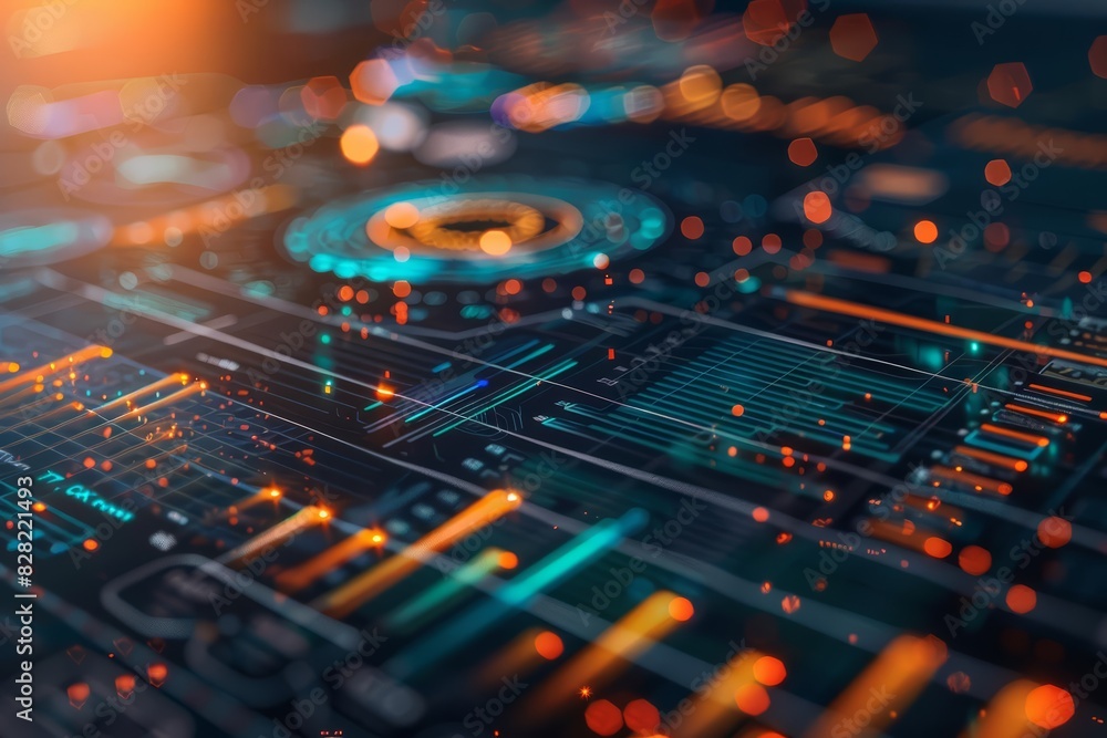 Marketing ROI was evaluated in the presentation, shown in a closeup of ...