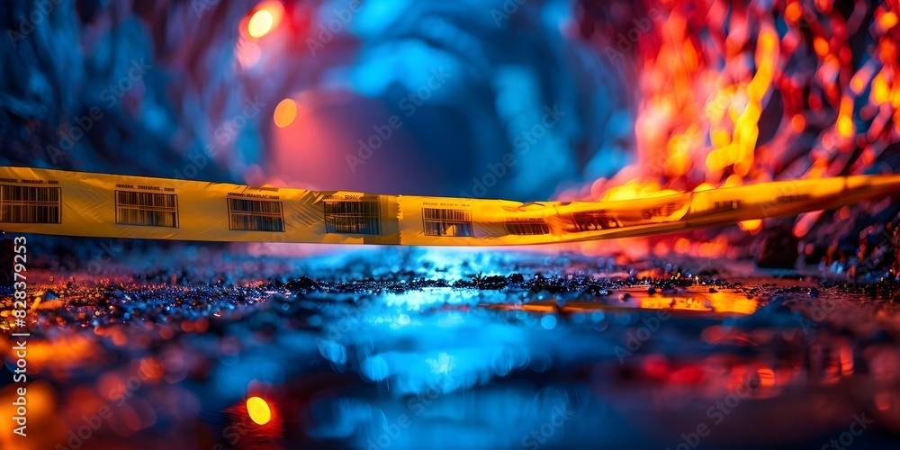 Ongoing Construction Work Depicted in Image with Dark Under ...