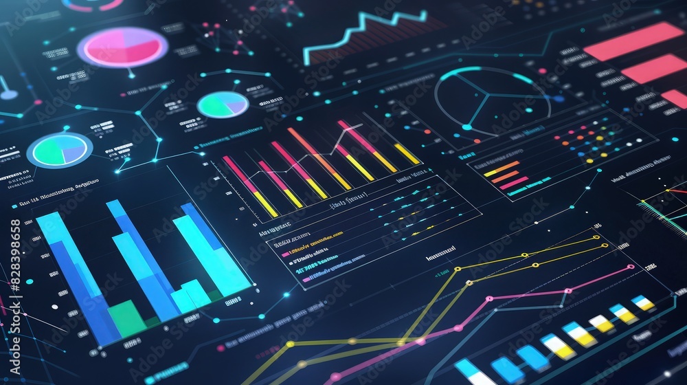 A professional background template with an infographic-style layout ...