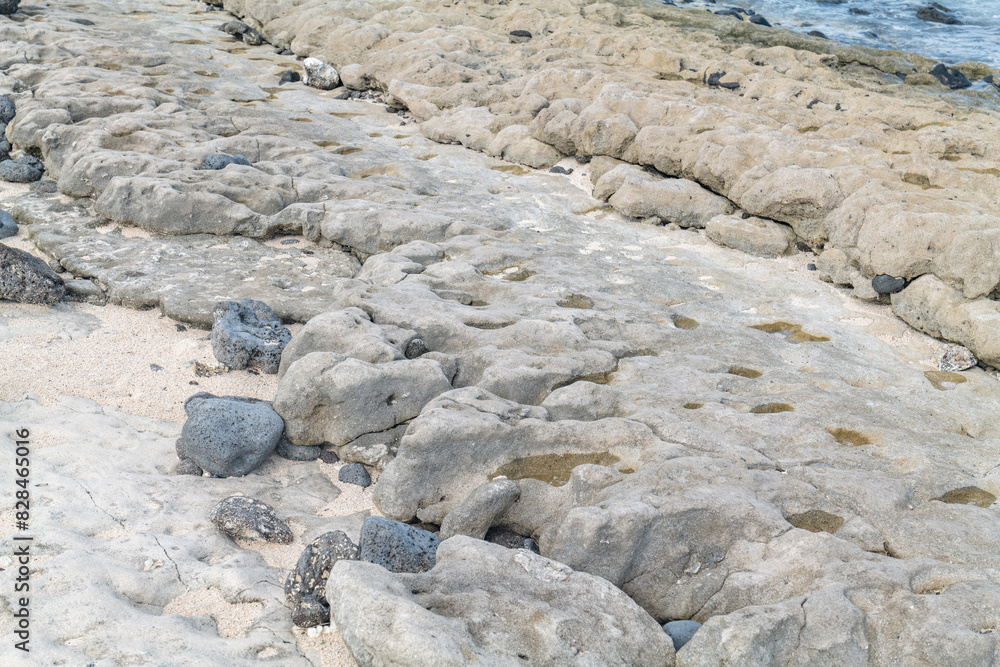 Basalt. Beachrock is a friable to well-cemented sedimentary rock that ...