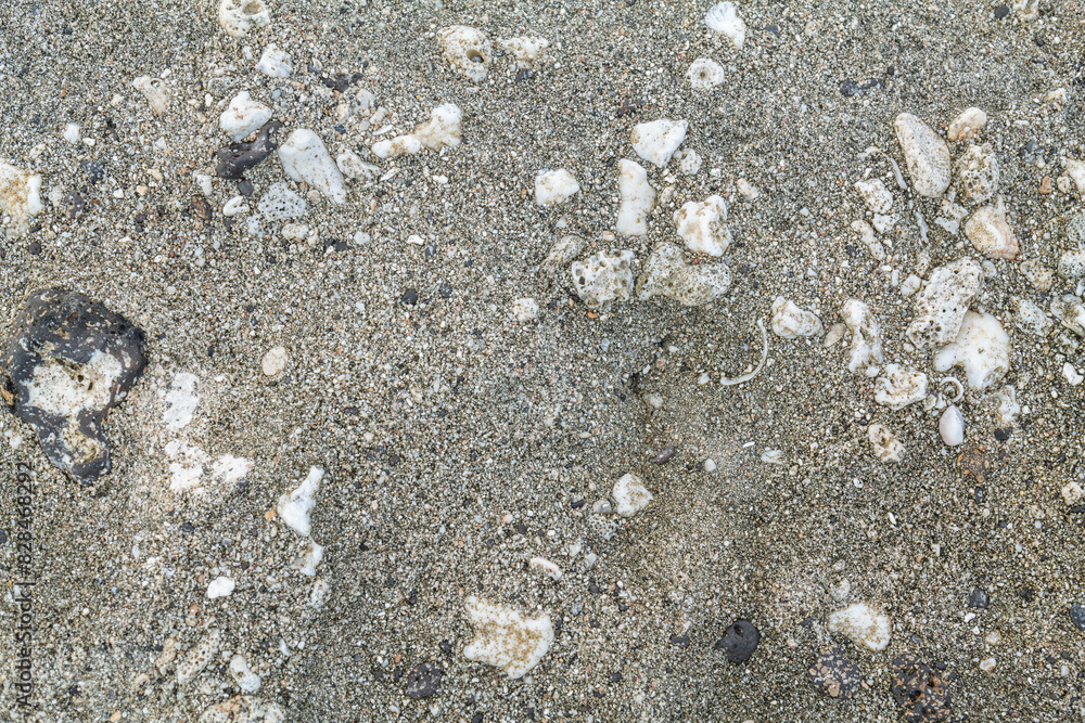 Beachrock is a friable to well-cemented sedimentary rock that consists ...