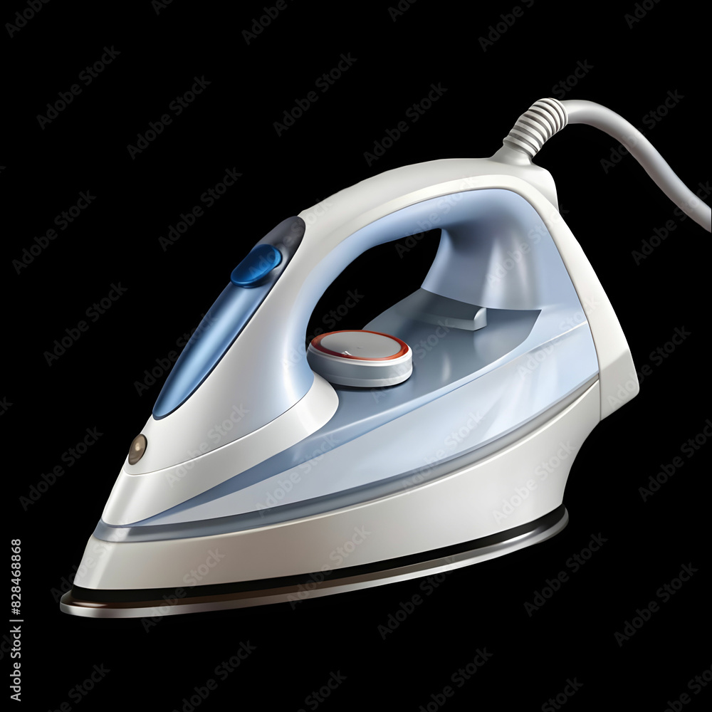 clothes iron isolated on transparent background. iron isolated on ...