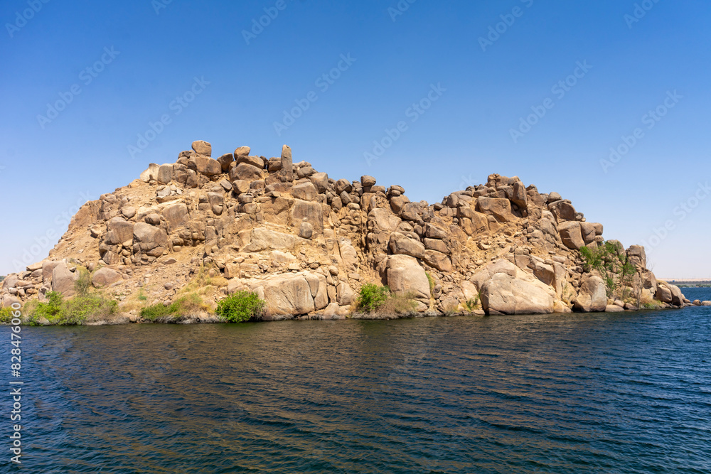 The Nile River is a river that flows through the northeastern part of ...