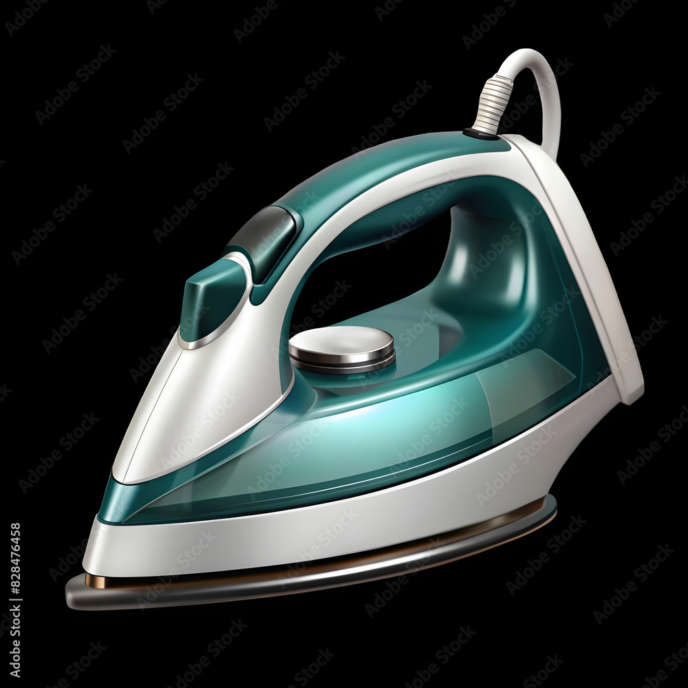 clothes iron isolated on transparent background. iron isolated on ...