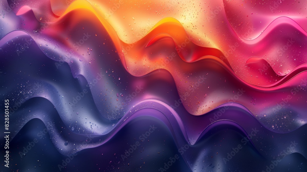 Modern abstract fluid gradient background design. Shapes, colorful and ...