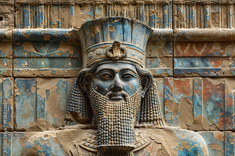 Mesopotamian civilization men charting stars and creating astronomical ...