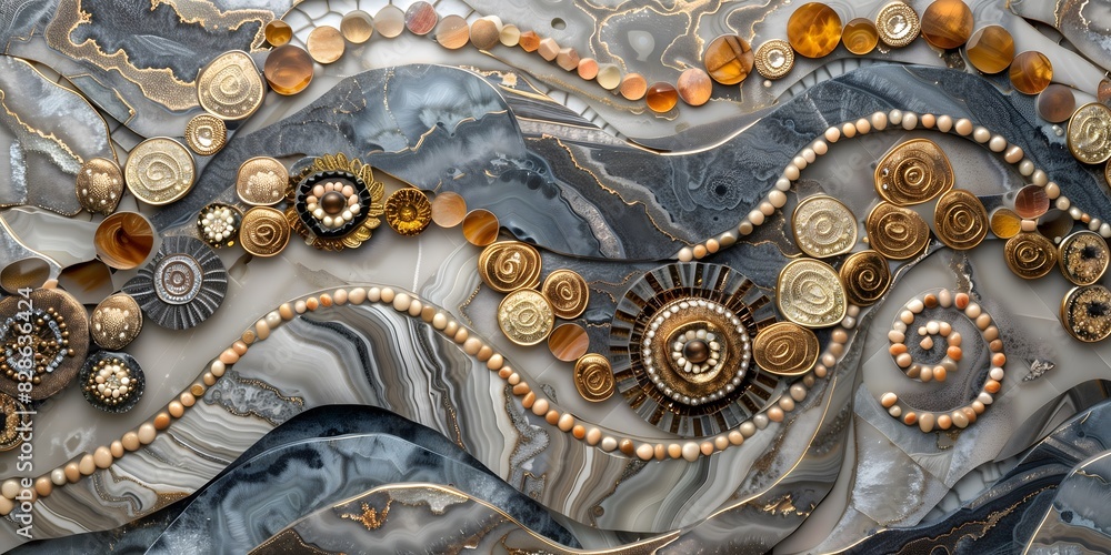 Metallic marble and agate backdrop luxurious texture marble texture for ...