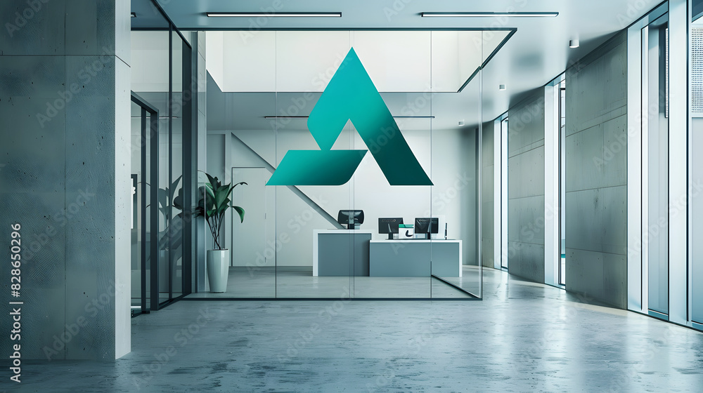 Ca sign brand and text logo of credit agricole french bank signage ...