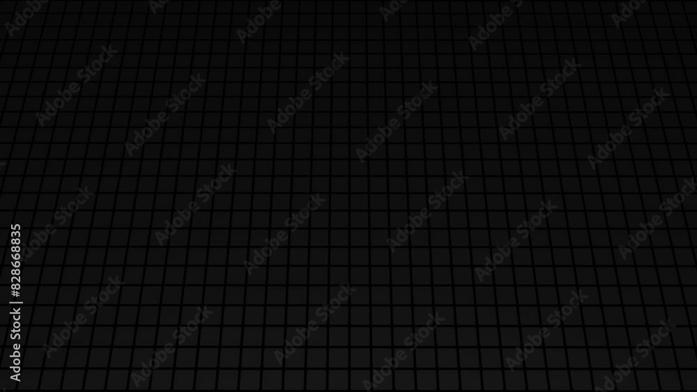 3d abstract dark geometric bg with gray cubes flash with multicolor ...
