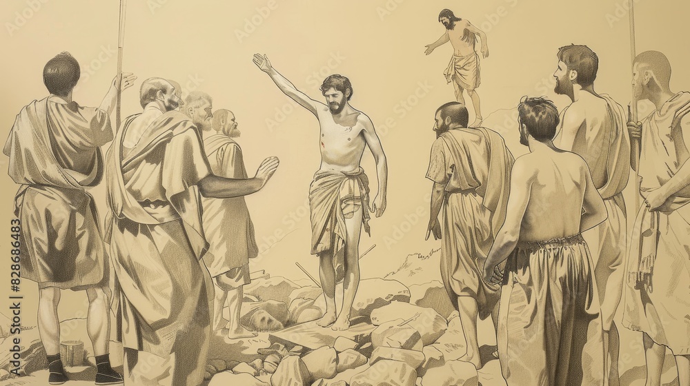Stephen’s Martyrdom, Stoning, Vision of Jesus in Heaven, Biblical ...
