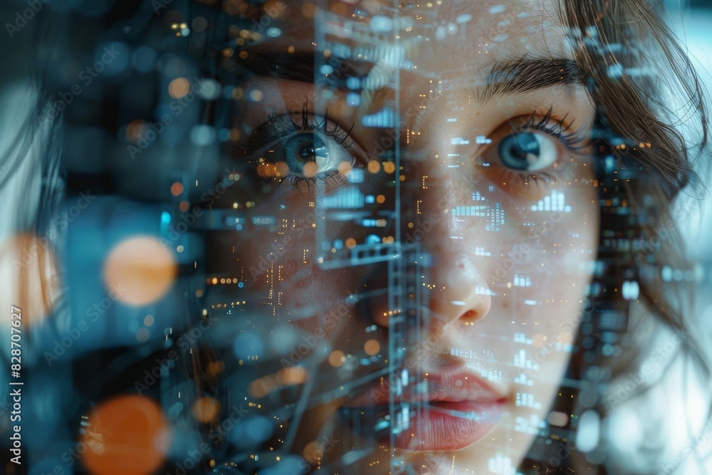 Advanced technology like facial recognition powered by artificial ...