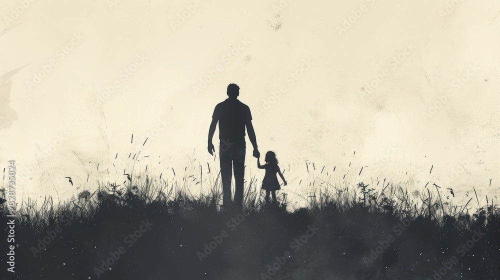 fathers day poster, sleek fathers day poster background with a ...