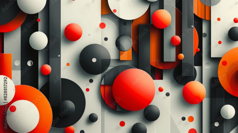 Develop geometric shapes into minimalist patterns with digital ...