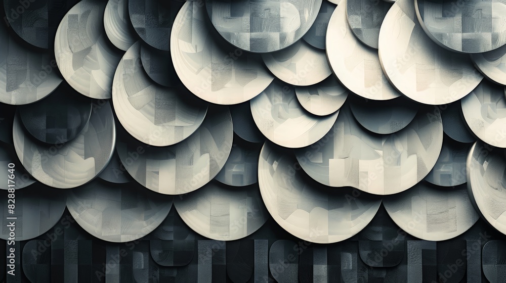 Illustrate intricate geometric art with a focus on tessellation ...