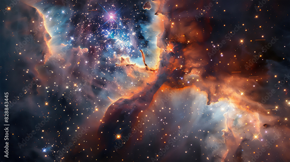 Incredible Nebulae: Mesmerizing Shapes and Colors, Glowing with Cosmic ...