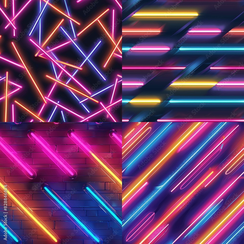 The image is divided into four quadrants, each featuring a different ...