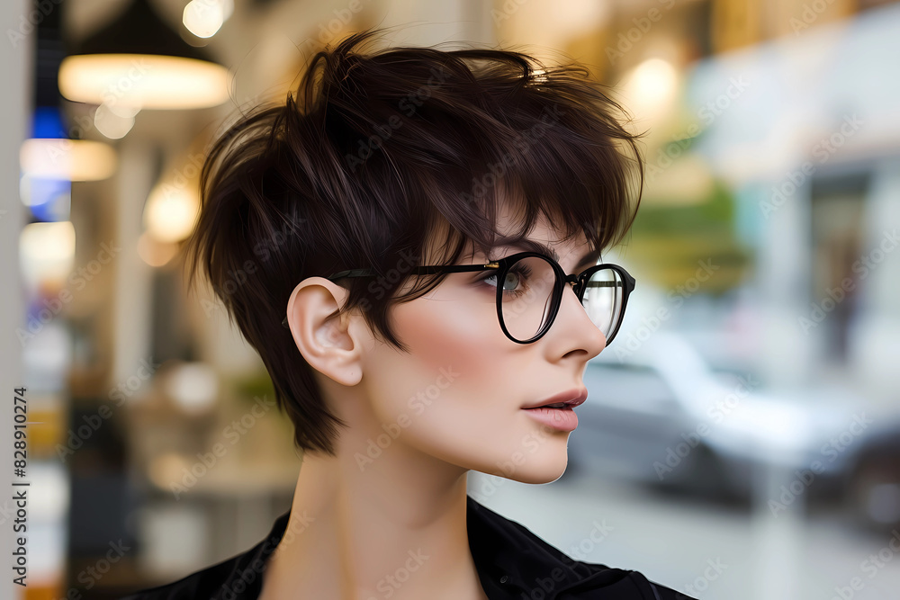 Layered Pixie - A short and textured hairstyle with layered lengths ...