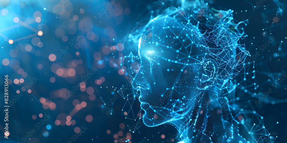 "Digital Human Mind" , : "Futuristic Neural Connections" | Digital ...