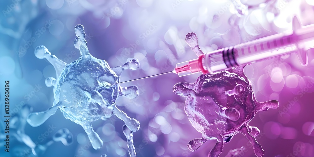 Close-Up Needle Insertion into Cancer Cell: Realistic Cinematic ... Close-Up Needle Insertion into Cancer Cell: Realistic Cinematic ...